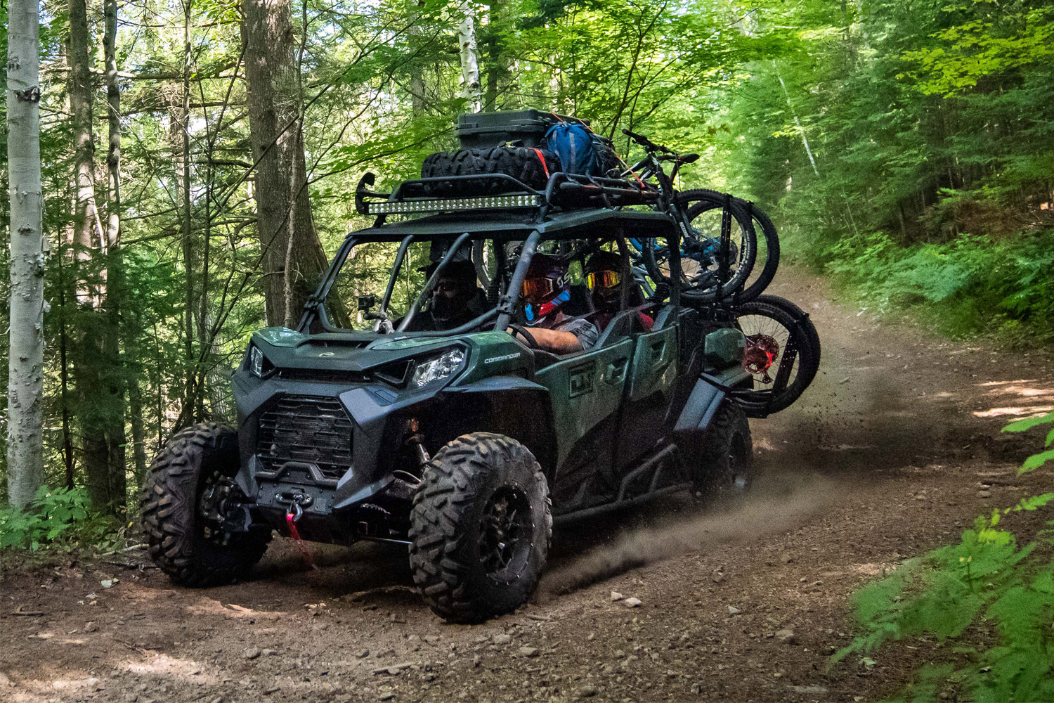 Commanding The Trails In Search of Adventure - Dirt Trax Online