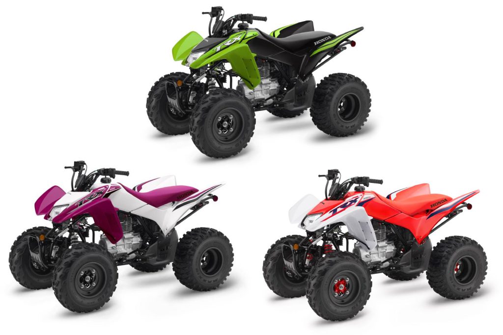 Honda Announces Small-Displacement ATVs for 2023 - Dirt Trax Online
