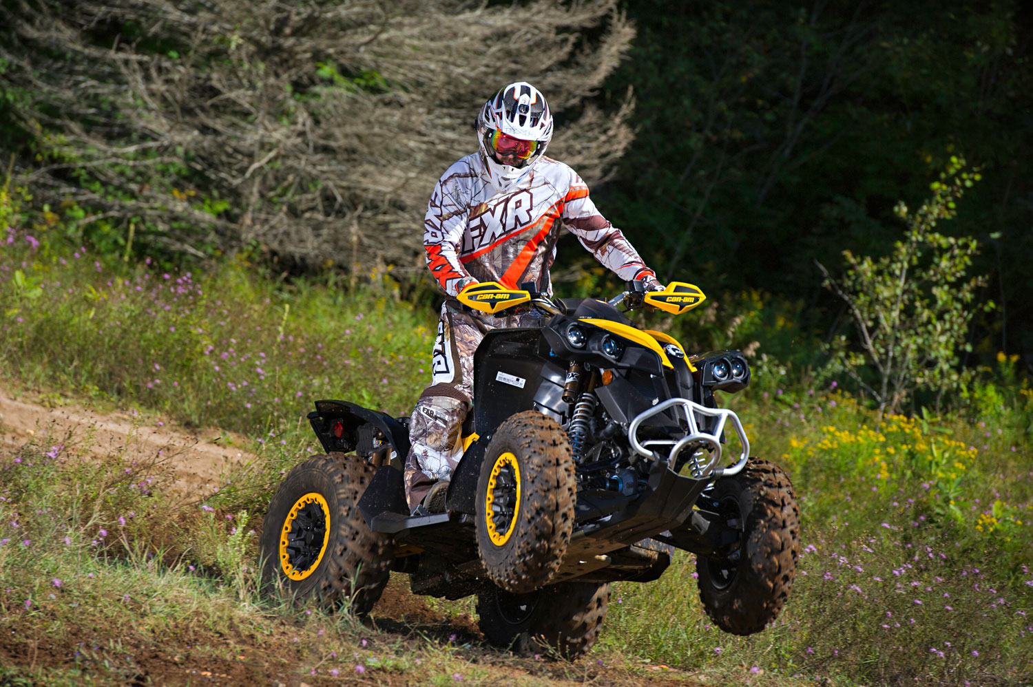 Can-Am Renegade X xc Fox Shocks Upgrade - Dirt Trax Online